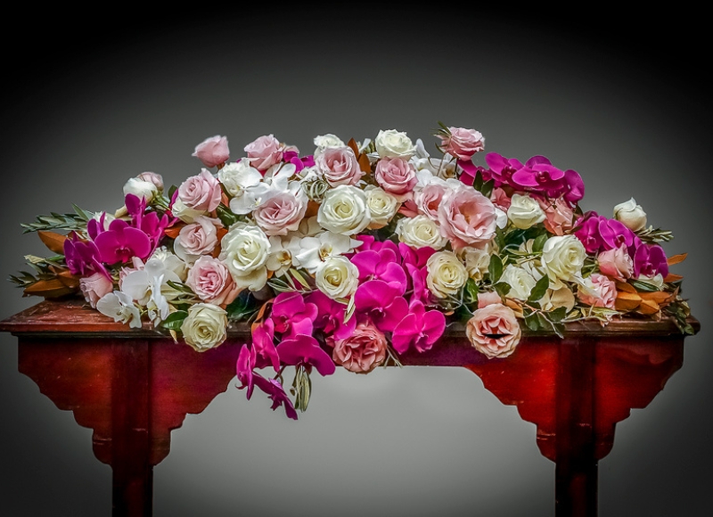 Funeral Casket Covers Sydney | Casket Flowers | Susan Avery