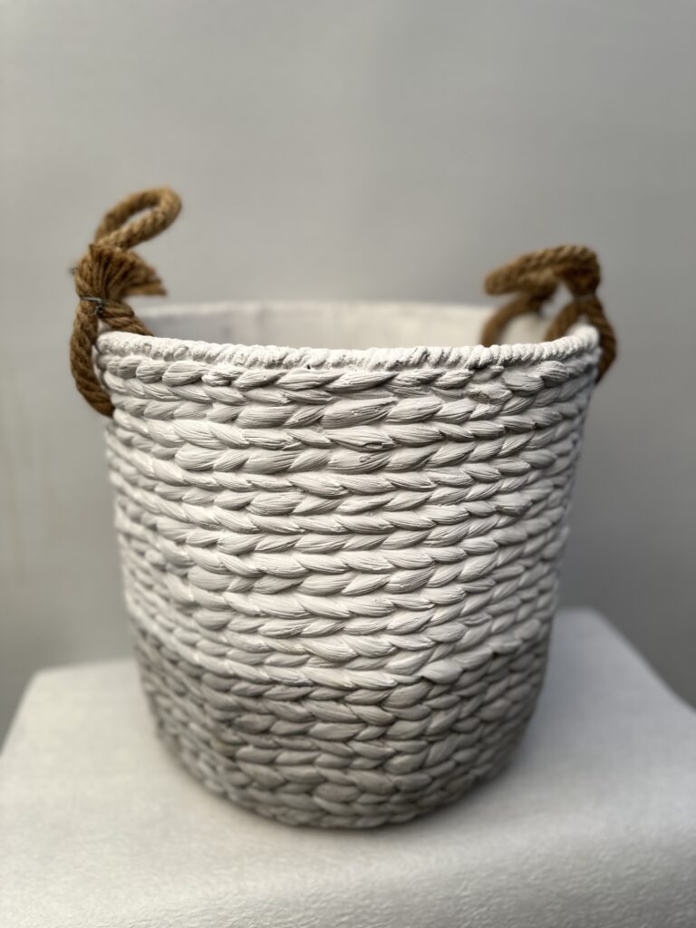 Ceramic Wicker Pot - Susan Avery