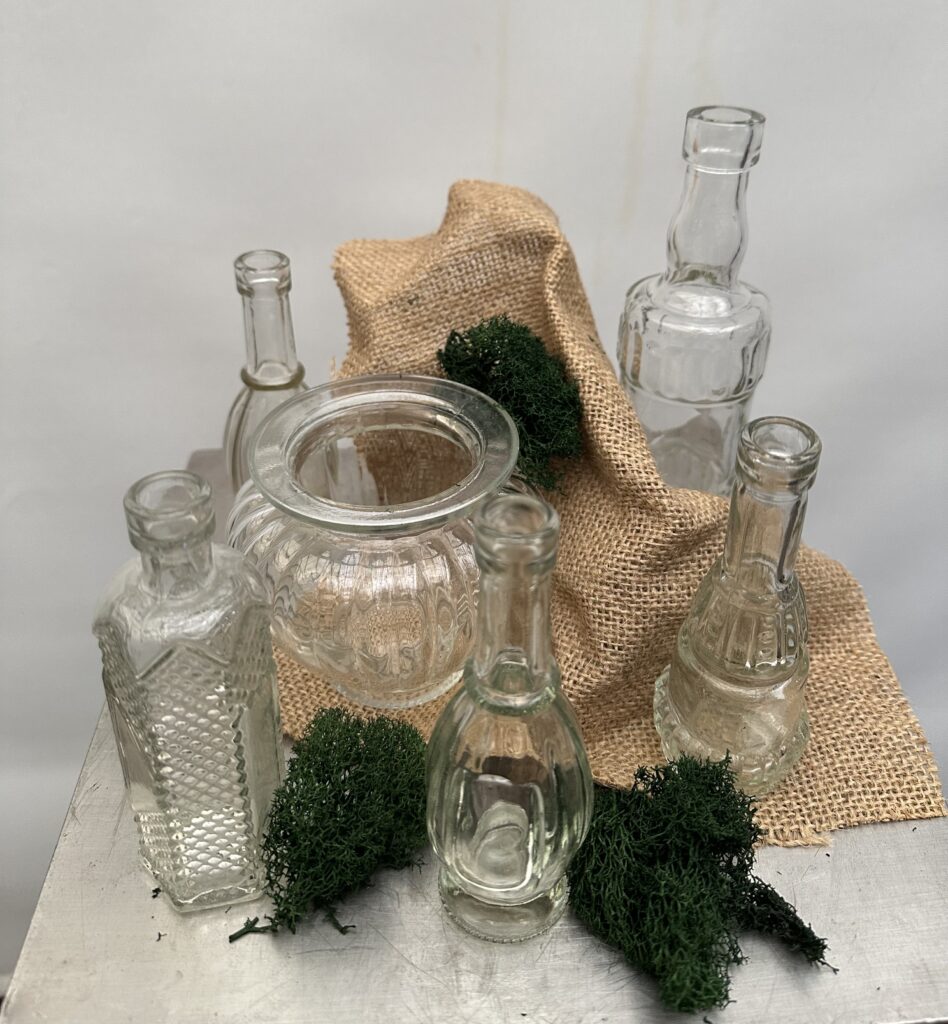 Vintage Style Bottles - Susan Avery